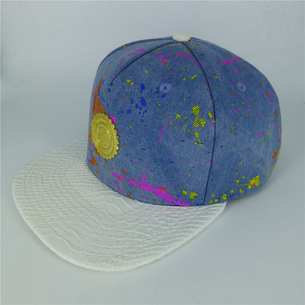 Paint Splatter Cap - Denim – Capital Gains